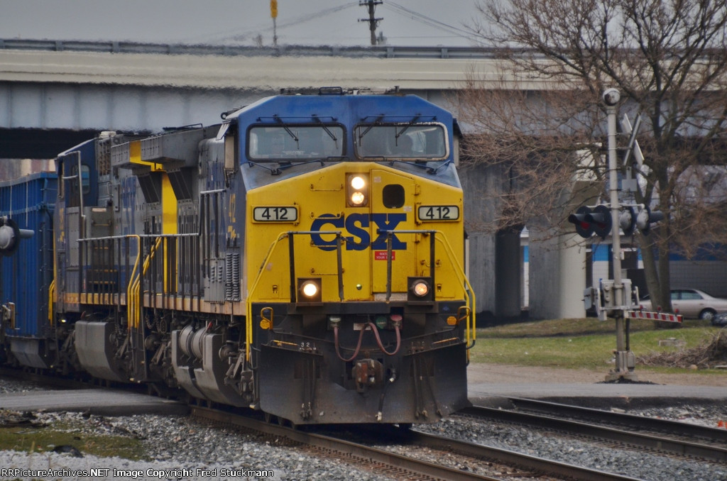 CSX 412 mug shot.